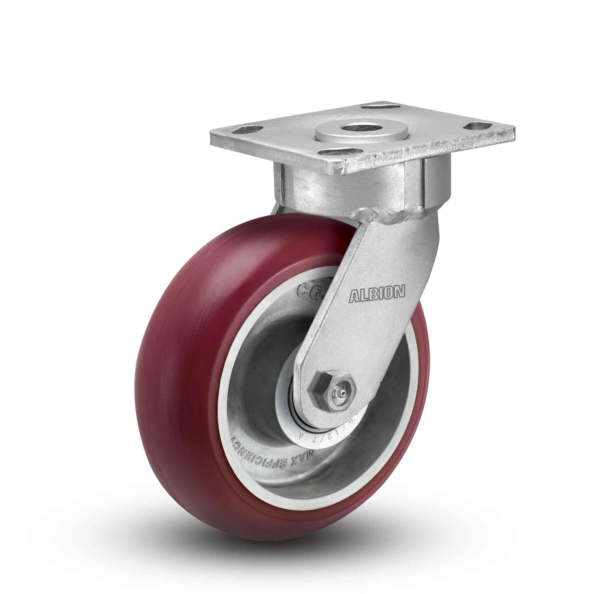 48XMB62S | 6"x2" Maintenance-Free Swivel Caster with MAX-Efficiency ...